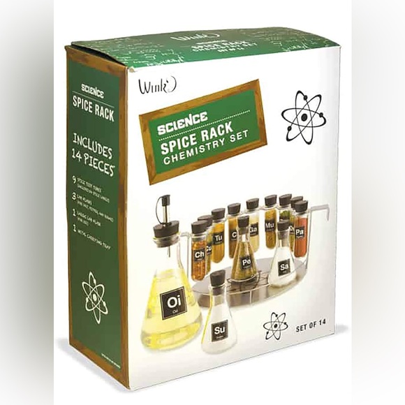Wink | Kitchen | New In The Box Wink Science Spice Rack Chemistry Set ...